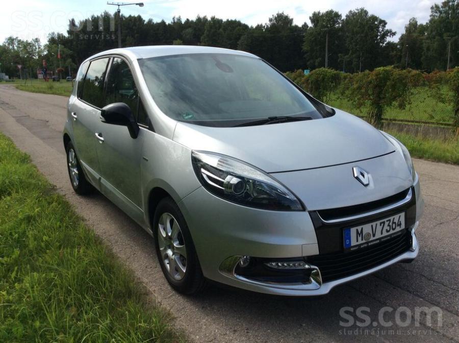 Grey Renault Scenic 2014 in Riga, with an engine capacity of 1.20 L and mileage of 70 thousand km for 6800 €, photo 5 on AUTOMOTO.COM.LV