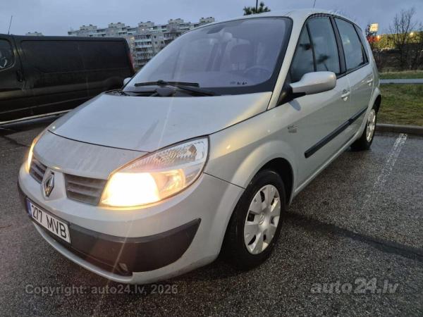 Pelēks Renault Scenic 2004 Tallina, ar dzinēja tilpumu 1.60 L un nobraukumu 199 tūkst. km par 799 €, foto 2 vietnē AUTOMOTO.COM.LV