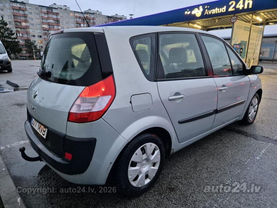 Grey Renault Scenic 2004 in Tallinn, with an engine capacity of 1.60 L and mileage of 199 thousand km for 799 €, photo 3 on AUTOMOTO.COM.LV