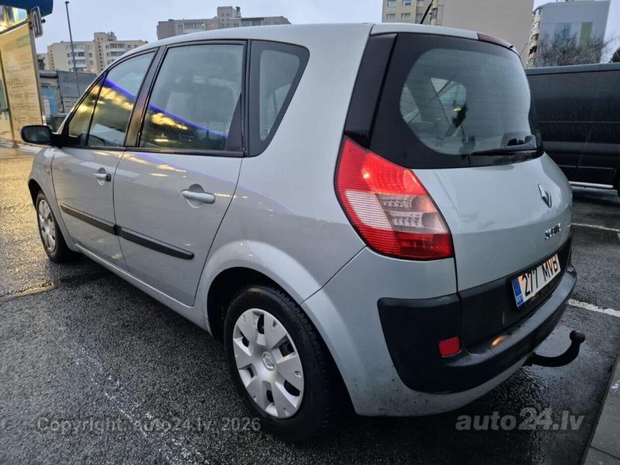 Grey Renault Scenic 2004 in Tallinn, with an engine capacity of 1.60 L and mileage of 199 thousand km for 799 €, photo 4 on AUTOMOTO.COM.LV