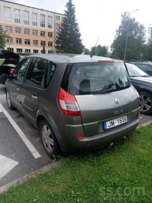 Grey Renault Scenic 2005 in Rezekne, with an engine capacity of 1.60 L and mileage of 0 thousand km for 780 €, photo 4 on AUTOMOTO.COM.LV