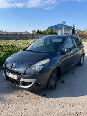 Grey Renault Scenic 2011 in Jelgava, with an engine capacity of 1.90 L and mileage of 210 thousand km for 2350 €, photo 5 on AUTOMOTO.COM.LV