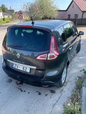 Grey Renault Scenic 2011 in Jelgava, with an engine capacity of 1.90 L and mileage of 210 thousand km for 2350 €, photo 10 on AUTOMOTO.COM.LV