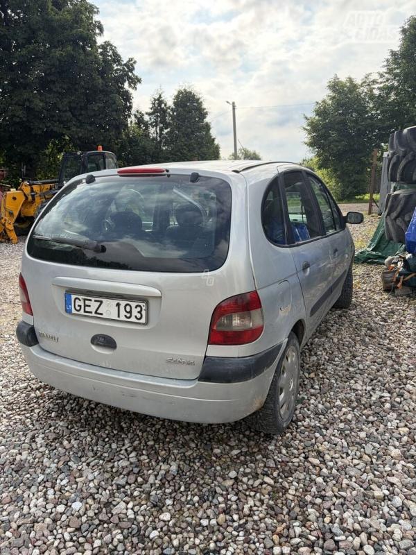 Renault Scenic 2001 Viļņa, ar dzinēja tilpumu 1.90 L un nobraukumu 420 tūkst. km par 350 €, foto 2 vietnē AUTOMOTO.COM.LV
