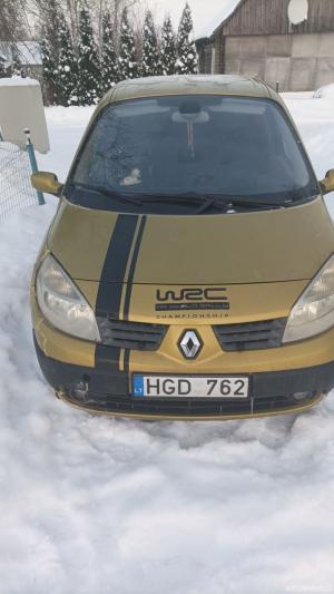 Renault Scenic 2004 in Svencionys, with an engine capacity of 1.60 L and mileage of 2509680 thousand km for 450 €, photo  on AUTOMOTO.COM.LV