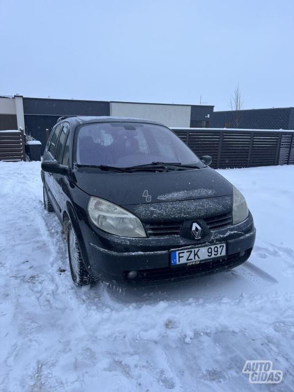 Renault Scenic 2004 Viļņa, ar dzinēja tilpumu 2.20 L un nobraukumu 280 tūkst. km par 950 €, foto 2 vietnē AUTOMOTO.COM.LV