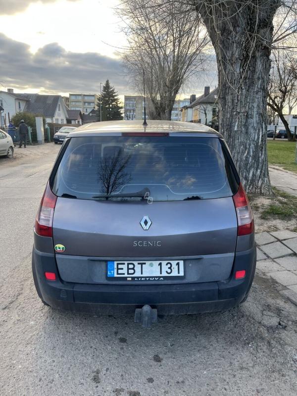 Renault Scenic 2004 in Panevezys, with an engine capacity of 1.90 L and mileage of 250 thousand km for 600 €, photo 4 on AUTOMOTO.COM.LV