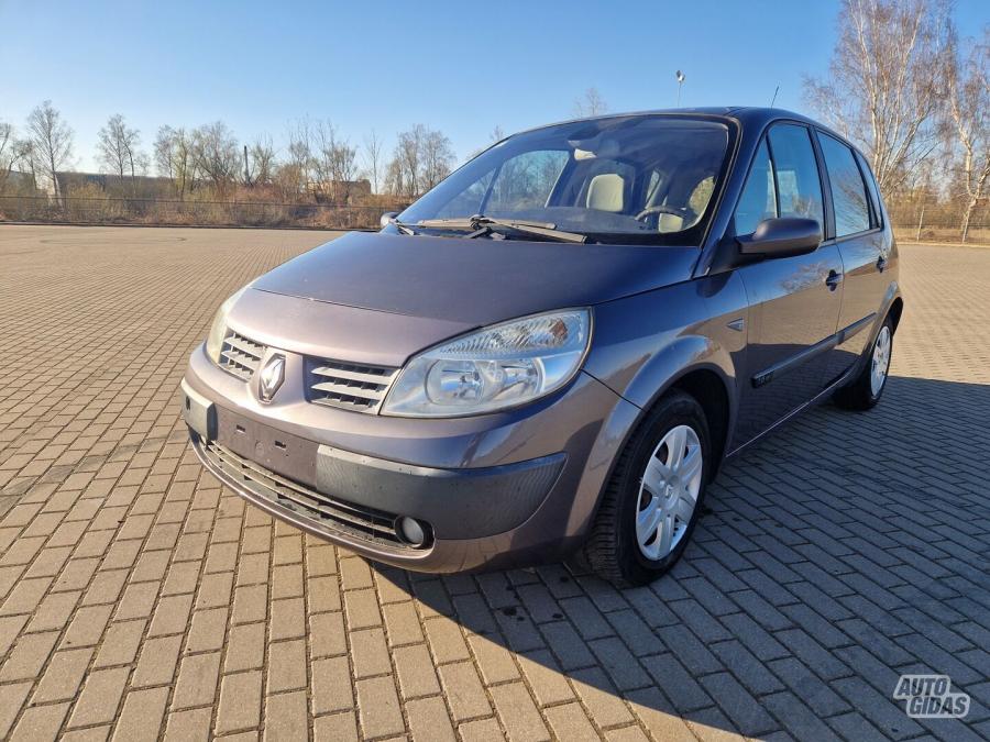 Renault Scenic 2005 Marijampole, ar dzinēja tilpumu 1.60 L un nobraukumu 199 tūkst. km par 1200 €, foto 1 vietnē AUTOMOTO.COM.LV