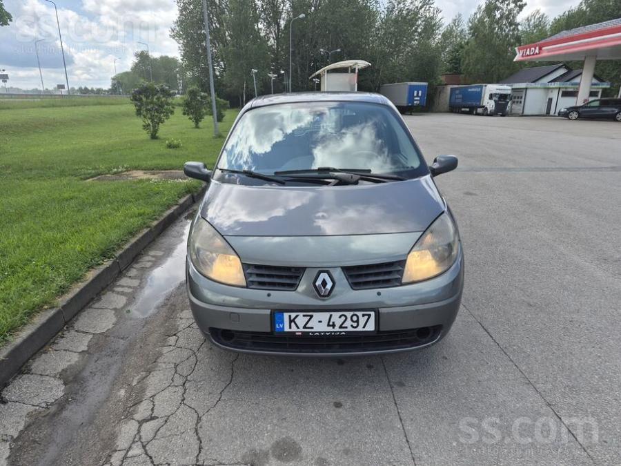 Renault Scenic 2006 Ogre, ar dzinēja tilpumu 2.00 L un nobraukumu 304 tūkst. km par 700 €, foto 1 vietnē AUTOMOTO.COM.LV