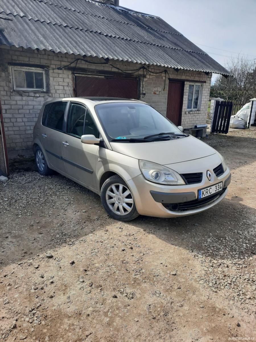 Renault Scenic 2007 Viļņa, ar dzinēja tilpumu 2.00 L un nobraukumu 310 tūkst. km par 1000 €, foto 1 vietnē AUTOMOTO.COM.LV