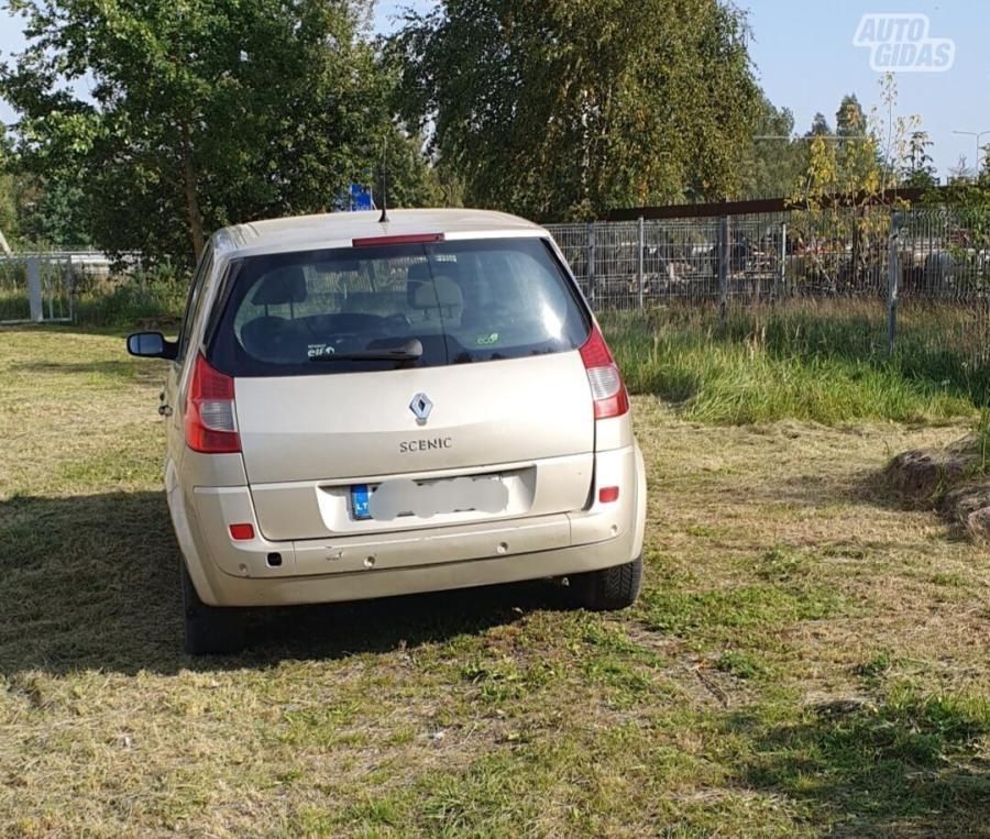 Renault Scenic 2008 Šauļi, ar dzinēja tilpumu 1.50 L un nobraukumu 420 tūkst. km par 350 €, foto 4 vietnē AUTOMOTO.COM.LV