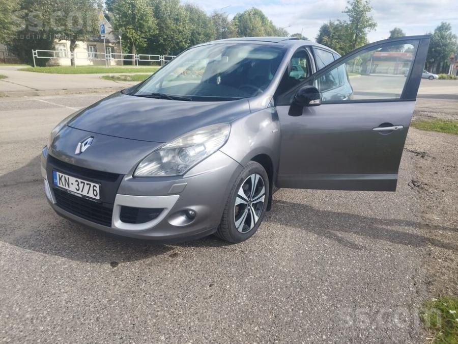 Renault Scenic 2011 Jēkabpils, ar dzinēja tilpumu 1.50 L un nobraukumu 216 tūkst. km par 3500 €, foto 1 vietnē AUTOMOTO.COM.LV