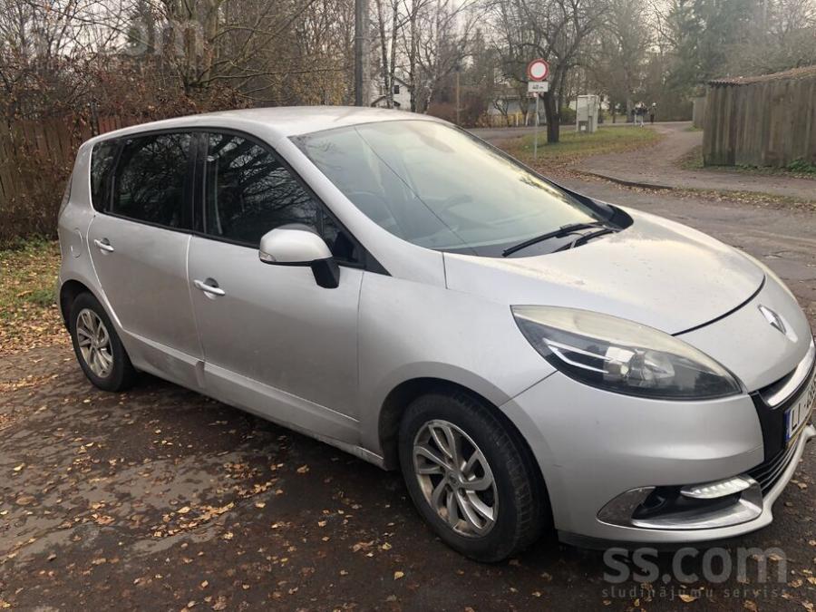 Renault Scenic 2013 in Riga, with an engine capacity of 1.50 L and mileage of 0 thousand km for 1550 €, photo 1 on AUTOMOTO.COM.LV