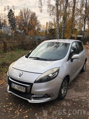 Renault Scenic 2013 in Riga, with an engine capacity of 1.50 L and mileage of 0 thousand km for 1550 €, photo 5 on AUTOMOTO.COM.LV