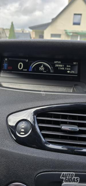 Renault Scenic 2013 Kelmė, ar dzinēja tilpumu 1.60 L un nobraukumu 290 tūkst. km par 2800 €, foto 10 vietnē AUTOMOTO.COM.LV