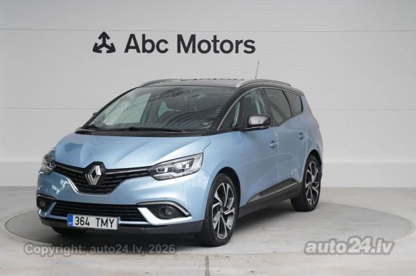 Renault Scenic 2017 Tallina, ar dzinēja tilpumu 1.60 L un nobraukumu 137 tūkst. km par 12490 €, foto 1 vietnē AUTOMOTO.COM.LV