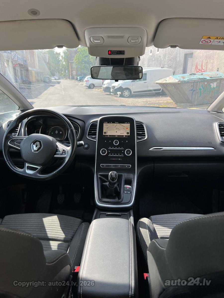 Renault Scenic 2017 in Tallinn, with an engine capacity of 1.30 L and mileage of 70 thousand km for 7500 €, photo 6 on AUTOMOTO.COM.LV
