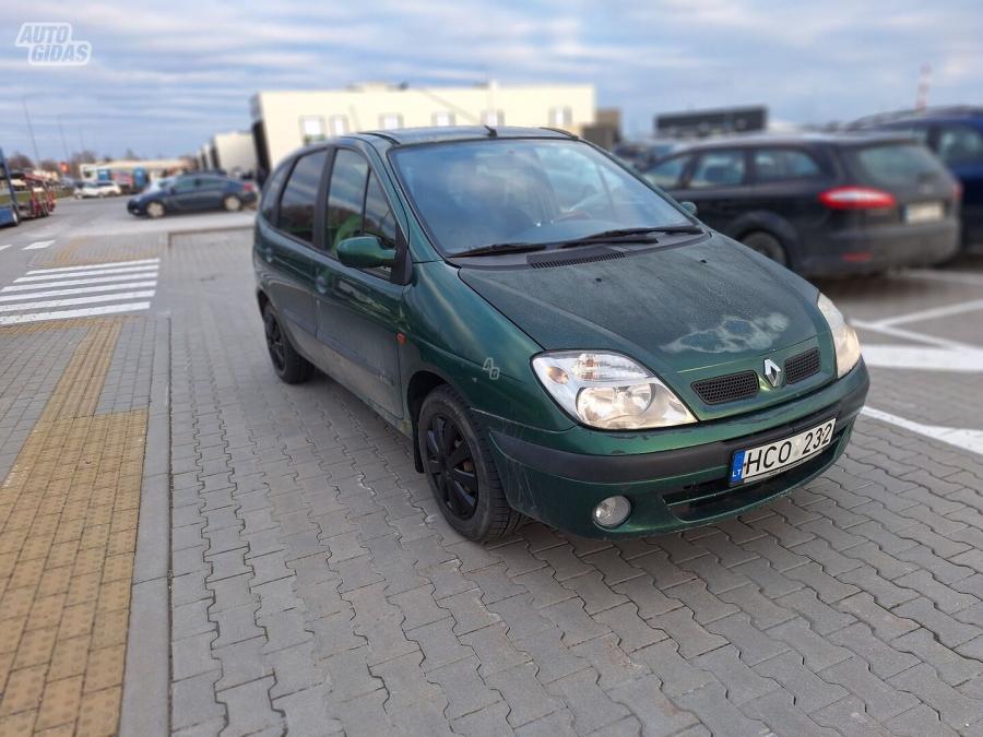 Renault Scenic 1999 in Klaipeda, with an engine capacity of 1.90 L and mileage of 350 thousand km for 500 €, photo 7 on AUTOMOTO.COM.LV
