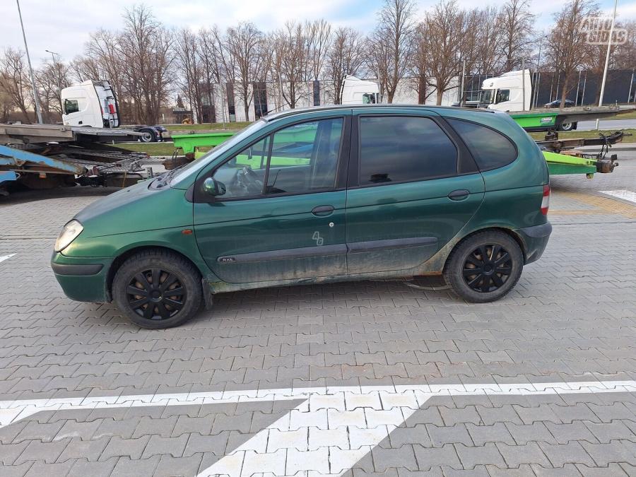 Renault Scenic 1999 in Klaipeda, with an engine capacity of 1.90 L and mileage of 350 thousand km for 500 €, photo 8 on AUTOMOTO.COM.LV