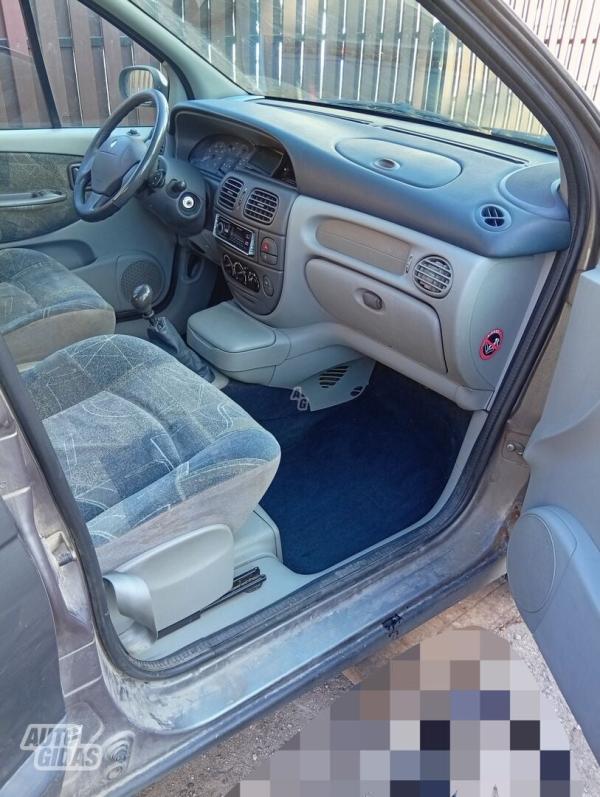 Renault Scenic 1999 Šauļi, ar dzinēja tilpumu 1.60 L un nobraukumu 280 tūkst. km par 680 €, foto 2 vietnē AUTOMOTO.COM.LV