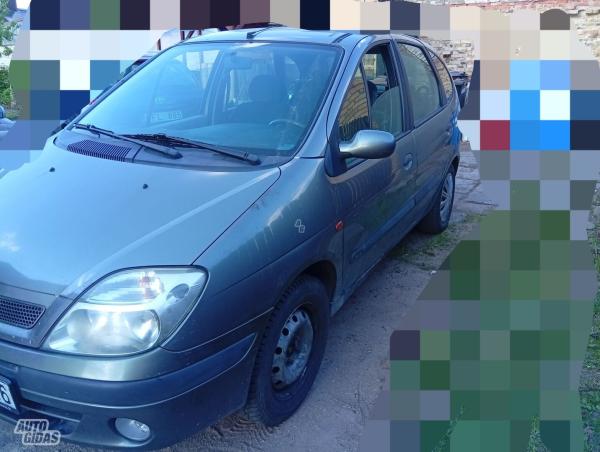 Renault Scenic 1999 Šauļi, ar dzinēja tilpumu 1.60 L un nobraukumu 280 tūkst. km par 680 €, foto 3 vietnē AUTOMOTO.COM.LV