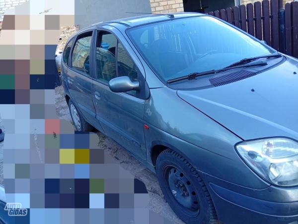 Renault Scenic 1999 Šauļi, ar dzinēja tilpumu 1.60 L un nobraukumu 280 tūkst. km par 680 €, foto 4 vietnē AUTOMOTO.COM.LV