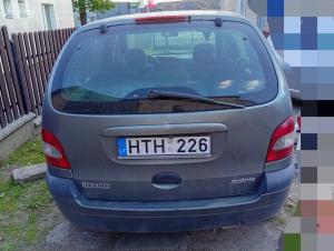 Renault Scenic 1999 Šauļi, ar dzinēja tilpumu 1.60 L un nobraukumu 280 tūkst. km par 680 €, foto 7 vietnē AUTOMOTO.COM.LV