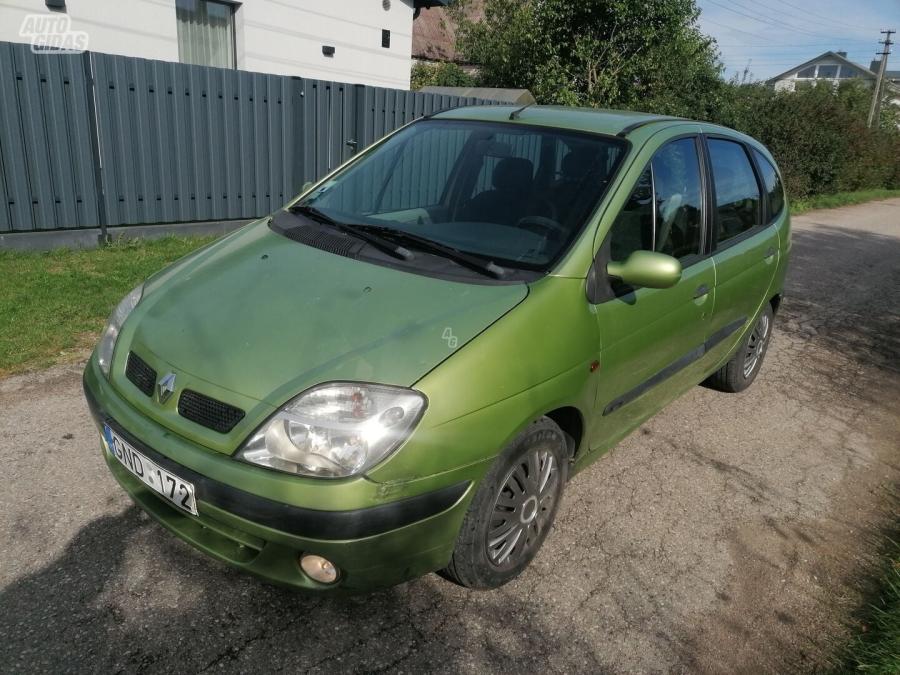 Renault Scenic 2000 Ukmergė, ar dzinēja tilpumu 1.90 L un nobraukumu 255 tūkst. km par 540 €, foto 1 vietnē AUTOMOTO.COM.LV