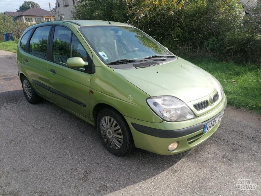 Renault Scenic 2000 Ukmergė, ar dzinēja tilpumu 1.90 L un nobraukumu 255 tūkst. km par 540 €, foto 4 vietnē AUTOMOTO.COM.LV