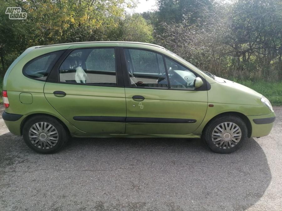 Renault Scenic 2000 Ukmergė, ar dzinēja tilpumu 1.90 L un nobraukumu 255 tūkst. km par 540 €, foto 5 vietnē AUTOMOTO.COM.LV