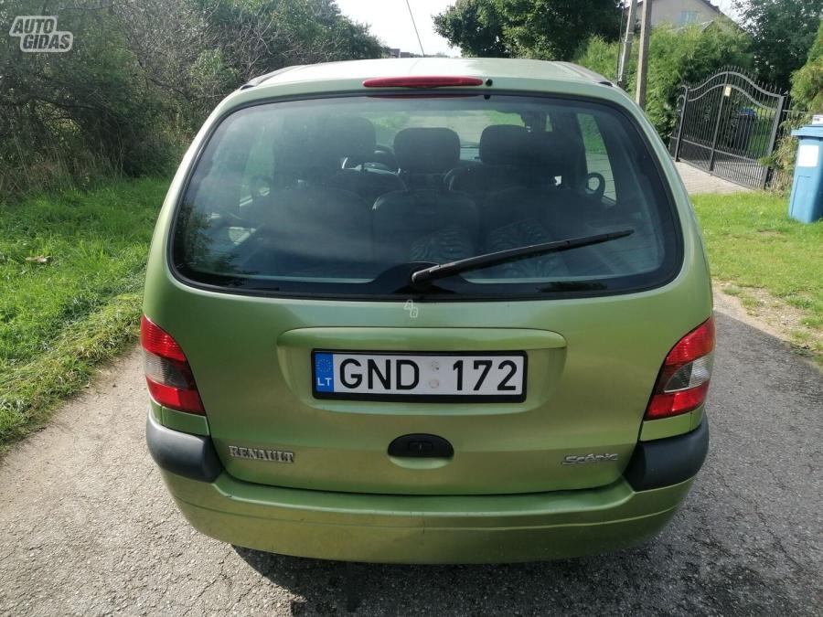 Renault Scenic 2000 Ukmergė, ar dzinēja tilpumu 1.90 L un nobraukumu 255 tūkst. km par 540 €, foto 7 vietnē AUTOMOTO.COM.LV