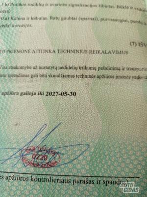 Renault Scenic 2000 Ukmergė, ar dzinēja tilpumu 1.90 L un nobraukumu 255 tūkst. km par 540 €, foto 14 vietnē AUTOMOTO.COM.LV