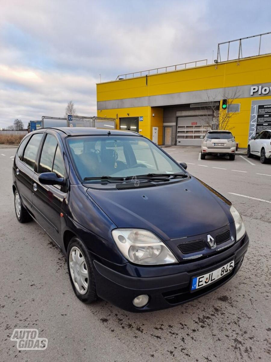 Renault Scenic 2001 in Siauliai, with an engine capacity of 1.60 L and mileage of 358 thousand km for 800 €, photo 7 on AUTOMOTO.COM.LV