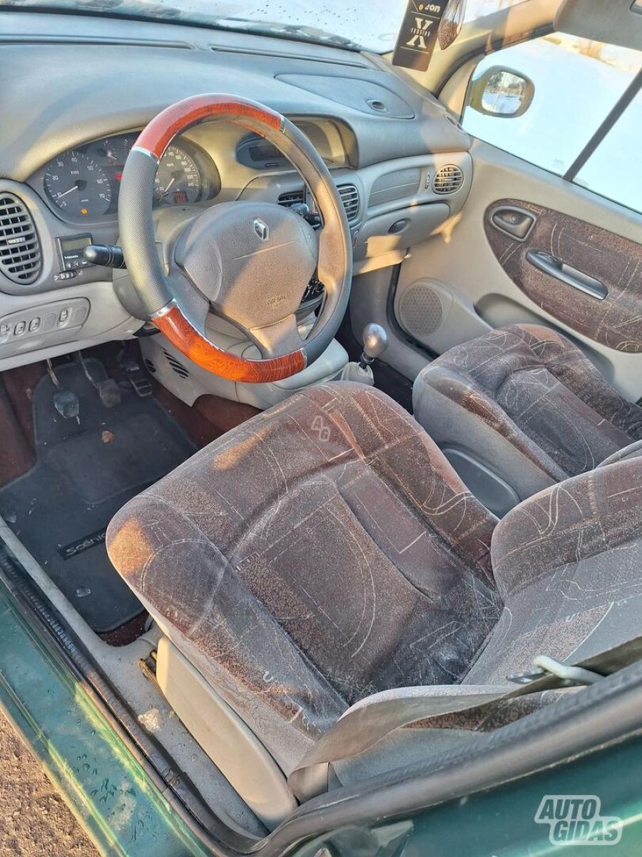Renault Scenic 2001 Klaipėda, ar dzinēja tilpumu 1.90 L un nobraukumu 350 tūkst. km par 500 €, foto 2 vietnē AUTOMOTO.COM.LV