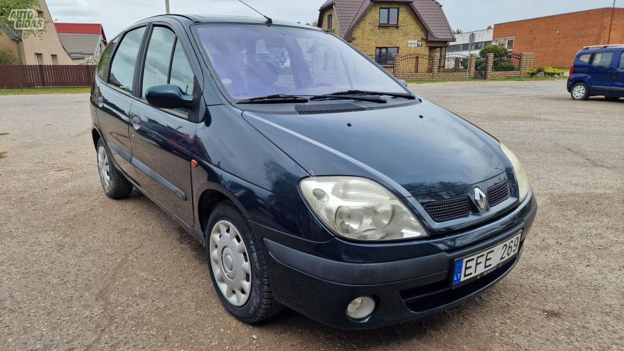 Renault Scenic 2001 Šauļi, ar dzinēja tilpumu 1.90 L un nobraukumu 250 tūkst. km par 780 €, foto 1 vietnē AUTOMOTO.COM.LV