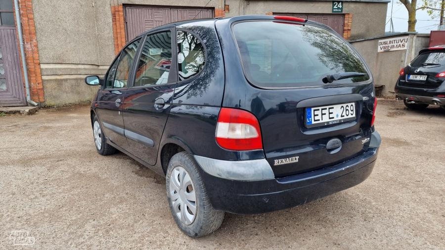 Renault Scenic 2001 Šauļi, ar dzinēja tilpumu 1.90 L un nobraukumu 250 tūkst. km par 780 €, foto 5 vietnē AUTOMOTO.COM.LV