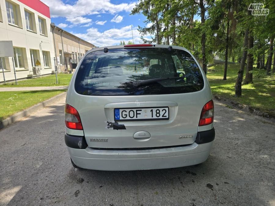 Renault Scenic 2001 in Radviliskis, with an engine capacity of 1.90 L and mileage of 319 thousand km for 845 €, photo 11 on AUTOMOTO.COM.LV
