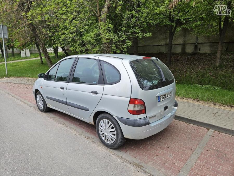 Рено Сценик 2001 в Пренай, объемом двигателя 1.90 л и пробегом 280 тыс. км за 555 €, фото 9 на AUTOMOTO.COM.LV