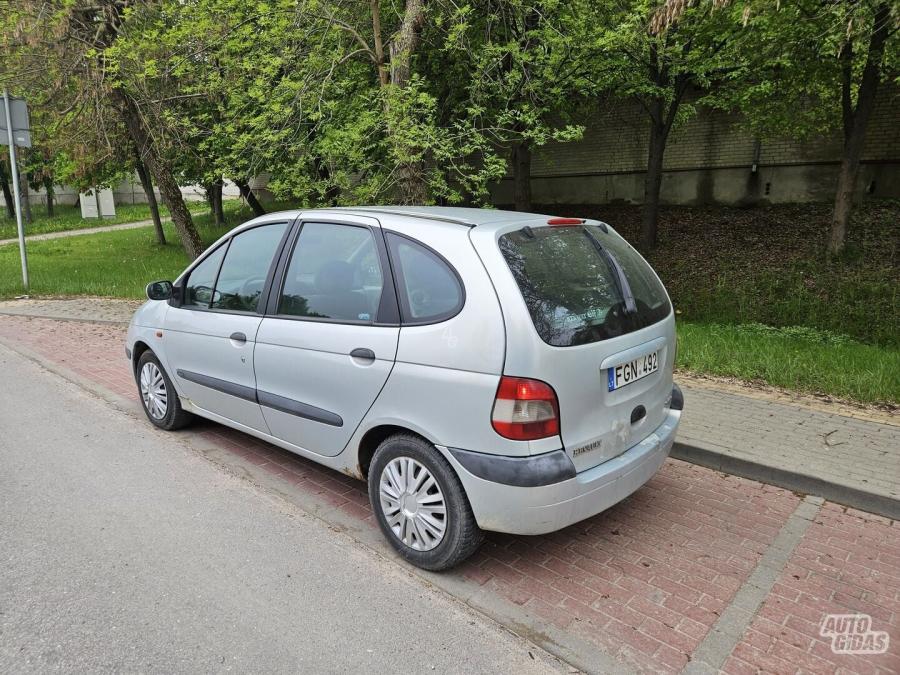 Рено Сценик 2001 в Пренай, объемом двигателя 1.90 л и пробегом 280 тыс. км за 500 €, фото 9 на AUTOMOTO.COM.LV