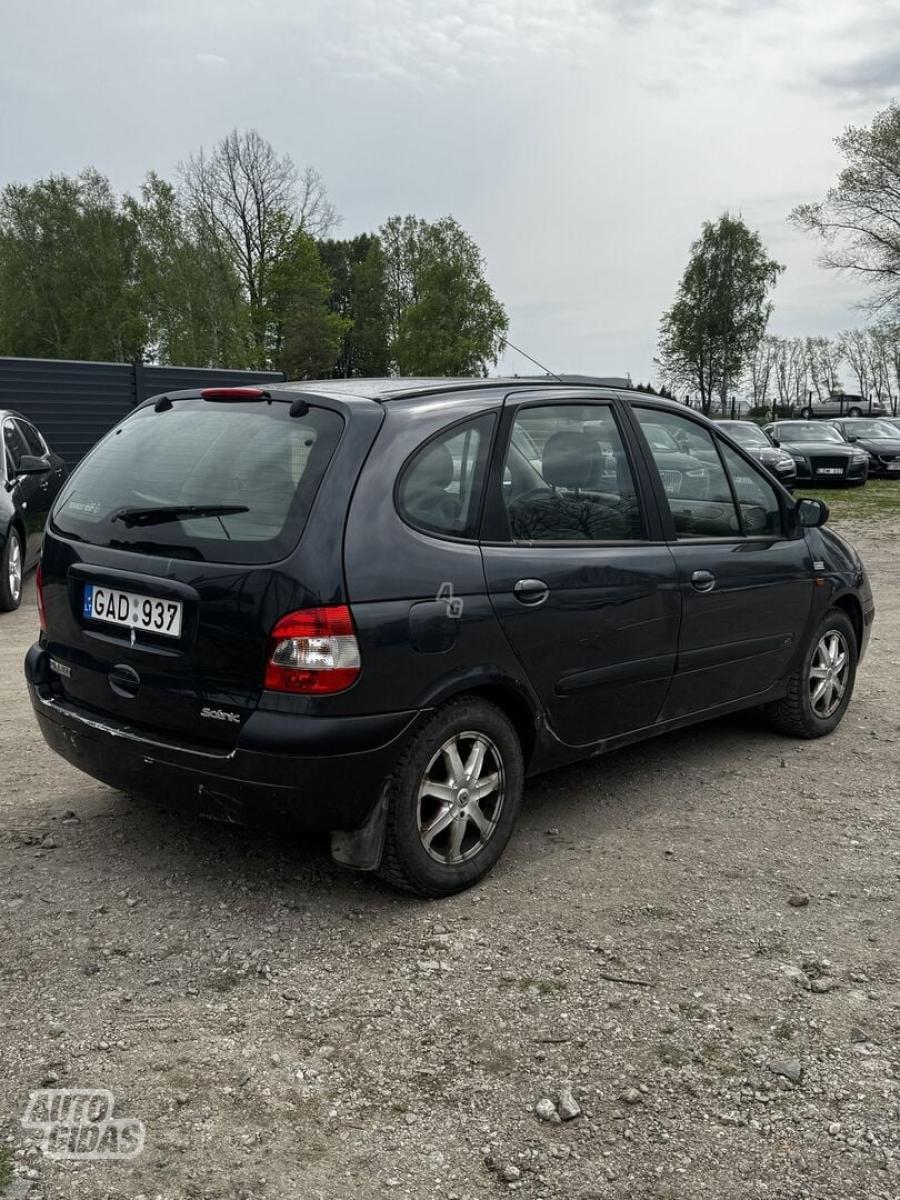 Renault Scenic 2002 Klaipėda, ar dzinēja tilpumu 1.90 L un nobraukumu 289 tūkst. km par 650 €, foto 5 vietnē AUTOMOTO.COM.LV