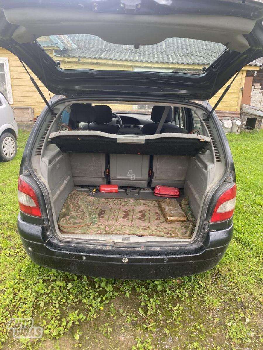 Renault Scenic 2002 Ignalina, ar dzinēja tilpumu 1.90 L un nobraukumu 264 tūkst. km par 350 €, foto 8 vietnē AUTOMOTO.COM.LV
