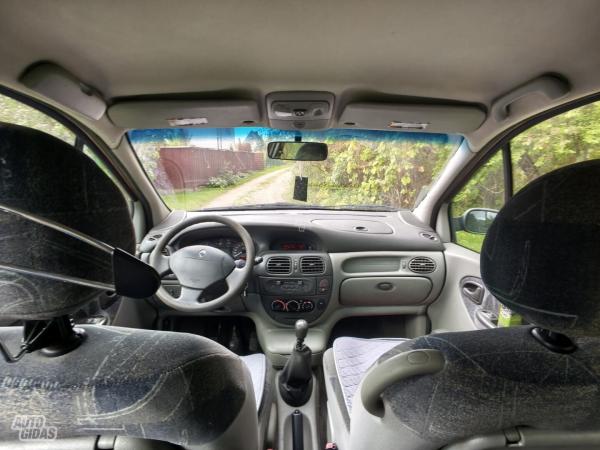 Renault Scenic 2002 in Jonava, with an engine capacity of 1.90 L and mileage of 274 thousand km for 999 €, photo 10 on AUTOMOTO.COM.LV