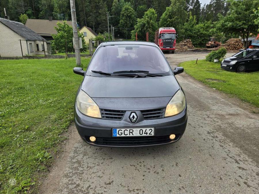 Renault Scenic 2003 Prienai, ar dzinēja tilpumu 1.46 L un nobraukumu 233 tūkst. km par 700 €, foto 1 vietnē AUTOMOTO.COM.LV