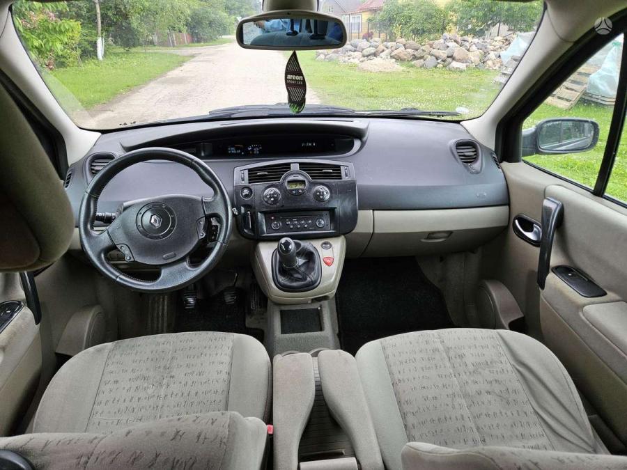 Renault Scenic 2003 Prienai, ar dzinēja tilpumu 1.46 L un nobraukumu 233 tūkst. km par 700 €, foto 11 vietnē AUTOMOTO.COM.LV