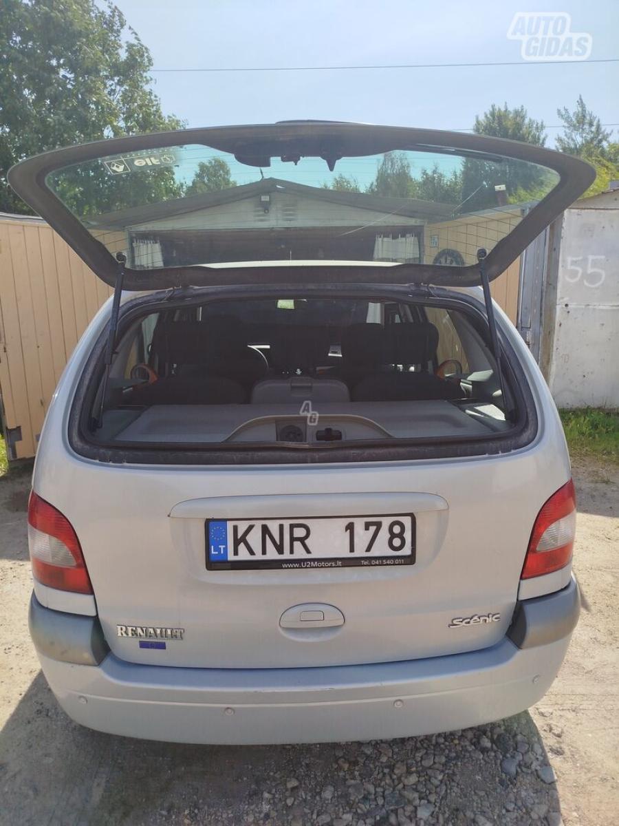 Рено Сценик 2003 в Шяуляй, объемом двигателя 1.60 л и пробегом 230 тыс. км за 900 €, фото 13 на AUTOMOTO.COM.LV