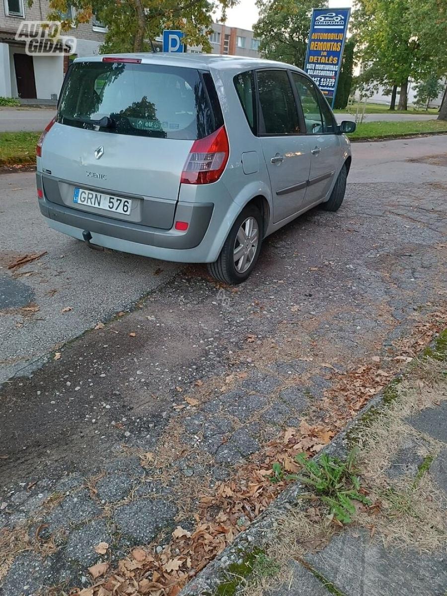 Renault Scenic 2003 Jurbarkas, ar dzinēja tilpumu 1.90 L un nobraukumu 181 tūkst. km par 1200 €, foto 4 vietnē AUTOMOTO.COM.LV