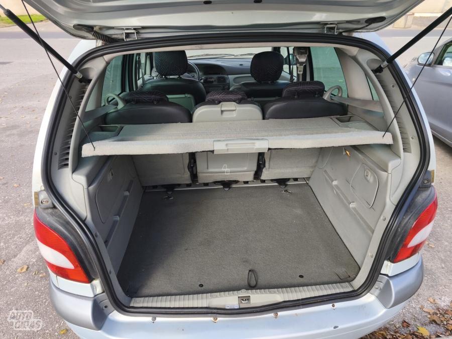 Renault Scenic 2003 Kauņa, ar dzinēja tilpumu 1.60 L un nobraukumu 182 tūkst. km par 350 €, foto 12 vietnē AUTOMOTO.COM.LV