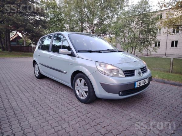 Renault Scenic 2004 Ventspils, ar dzinēja tilpumu 1.90 L un nobraukumu 207 tūkst. km par 3650 €, foto 1 vietnē AUTOMOTO.COM.LV