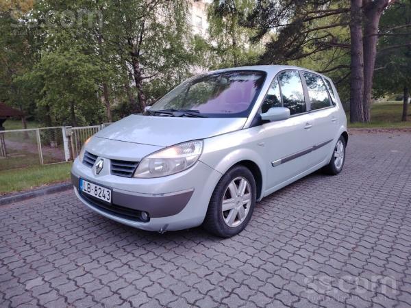 Renault Scenic 2004 Ventspils, ar dzinēja tilpumu 1.90 L un nobraukumu 207 tūkst. km par 3650 €, foto 2 vietnē AUTOMOTO.COM.LV