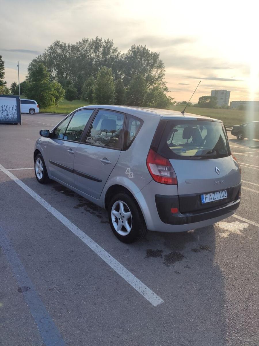 Renault Scenic 2004 in Siauliai, with an engine capacity of 1.50 L and mileage of 248 thousand km for 940 €, photo 7 on AUTOMOTO.COM.LV
